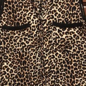 Tops | Leopard Print Sleeveless Tank Top | Poshmark